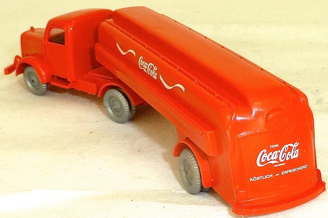SEMIRREMOLQUE CISTERNA MERCEDES 5000 Coca Cola Rojo IMU H0 1:87 Å √ LF3 ...
