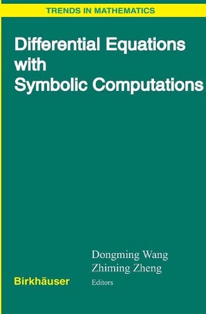 ÉQUATIONS DIFFÉRENTIELLES AVEC calcul symbolique par Dongming Wang ...