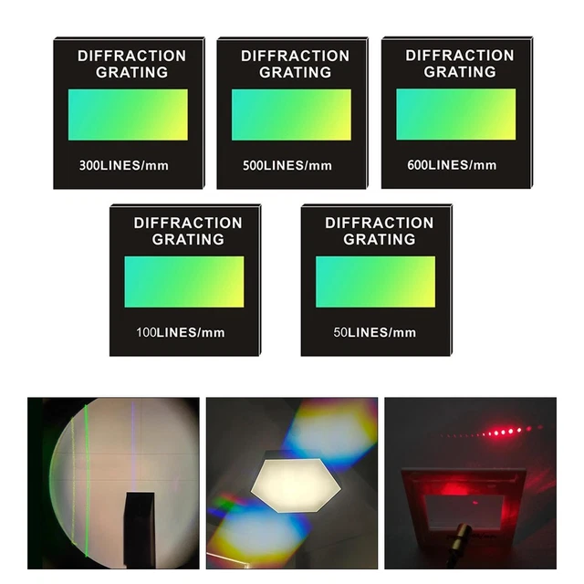 DIFFRACTION GRATING FOR Educational Purposes in Optical Experiments and ...