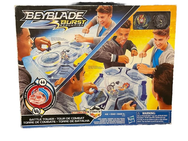 HASBRO BEYBLADE BURST Evolution E2393 SwitchStrike Battle Tower Set $60 ...