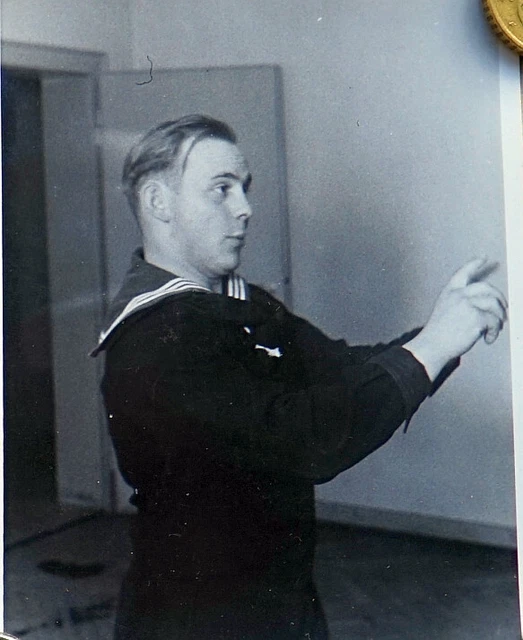 1942 GANZ SCHÖN angesoffener Wehrmacht Matrose*geradeaus geht nicht ...