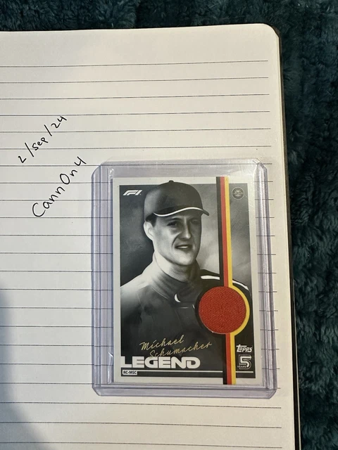 TOPPS F1 TURBO Attax Michael Schumacher Relic Card EUR 685,52 - PicClick DE