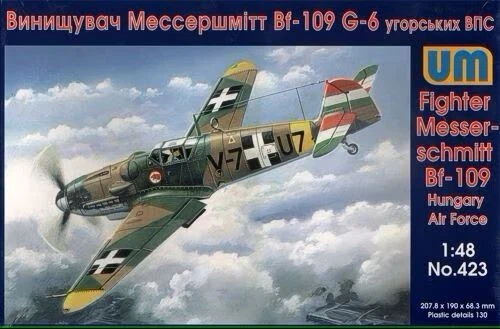 UNI MODELS MESSERSCHMITT Bf 109G-6 (Hungarian Air Force) (1/48) UM 423 $47.00 - PicClick CA