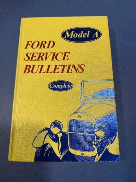 MODEL A FORD Service Bulletins complete 1928-1931, Published in 1972 ...