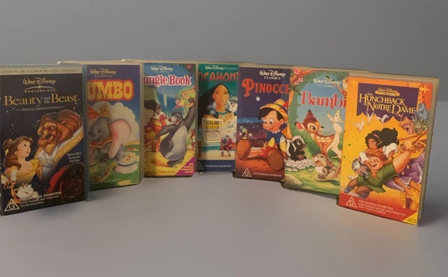 7 WALT DISNEY classics collection VHS Tapes In Great Condition £29.36 ...