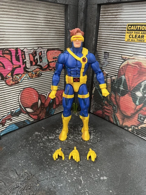 MARVEL LEGENDS CYCLOPS X-Men Vhs 90S Animated Series 6” (Read ...