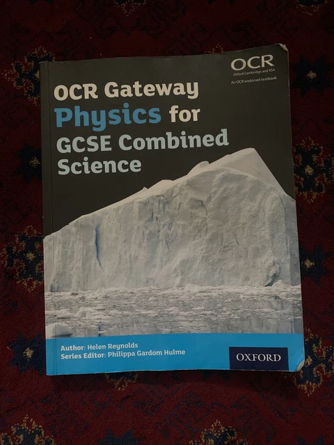 OCR GATEWAY PHYSICS for GCSE Combined Science Student Book by Reynolds, Helen, N EUR 30,59 ...