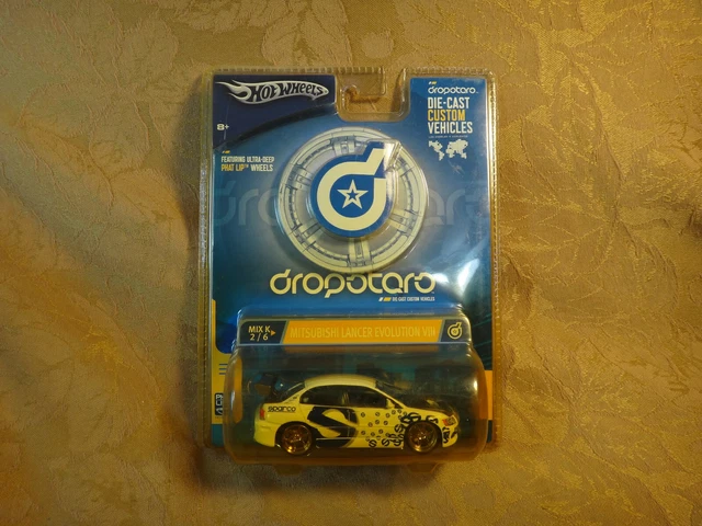 HOT WHEELS DROPSTARS Mitsubishi Lancer Evolution VIII - échelle 1/50 ...