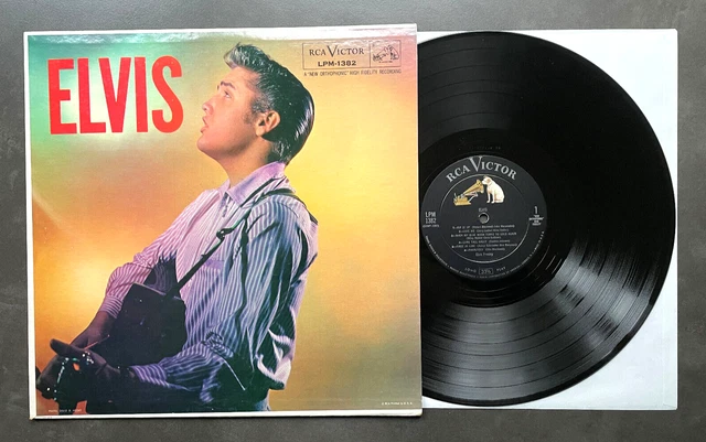 LP ELVIS PRESLEY - Elvis - US RCA LPM 1382 1S/ 1S NM EUR 599,00 - PicClick DE