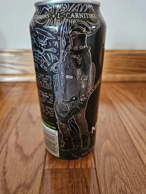 MONSTER ENERGY DRINK Limited Edition Slash from GNR EMPTY COLLECTORS ...