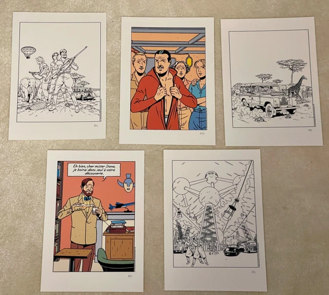 LOT DE 20 ex-libris Blake et Mortimer EUR 69,00 - PicClick FR