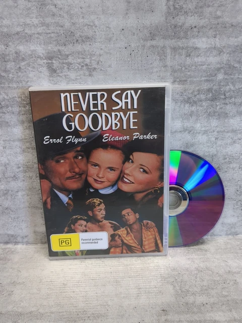 NEVER SAY GOODBYE DVD Movie Classic OoP All Regions MOD READ ...