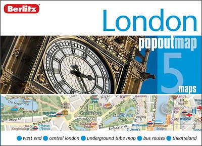 LONDON BERLITZ POPOUT Map (Double Map) (Berlitz PopOut Maps) Berlitz ...