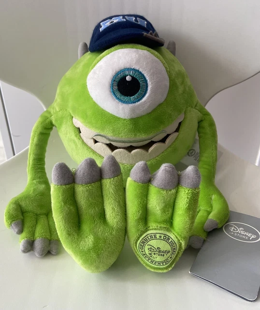 MONSTERS UNIVERSITY MIKE Wazowski Plush Disney Pixar Inc 8" Teddy With ...