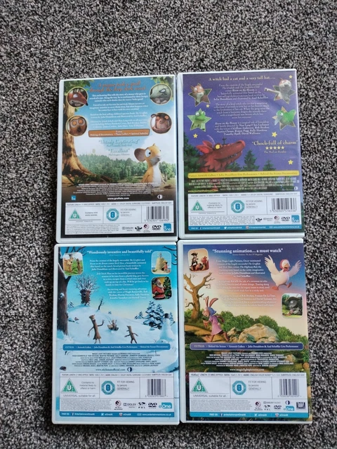 JULIA DONALDSON DVD Bundle Gruffalo Highway Rat Stick Man Room On The ...