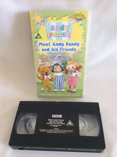 ANDY PANDY ANDY Pandy’s Coming To Play Vhs Video Cassette Tape - Tested ...