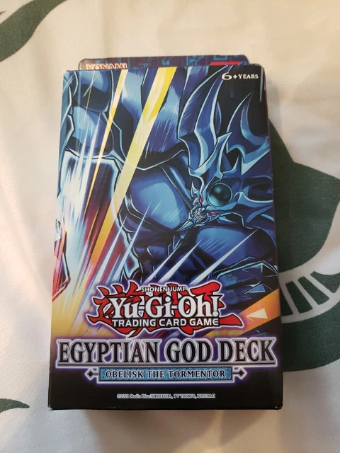 YUGIOH EGYPTIAN GOD Deck: Obelisk the Tormentor Unlimited Edition Blue $10.00 - PicClick