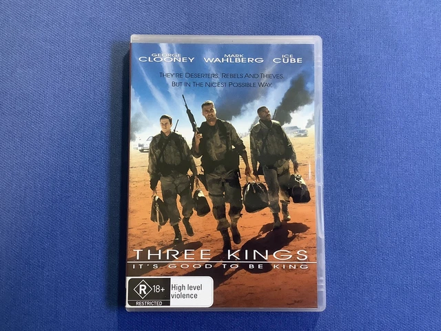 THREE KINGS (DVD, 1999) George Clooney , Mark Wahlberg - Like New ...