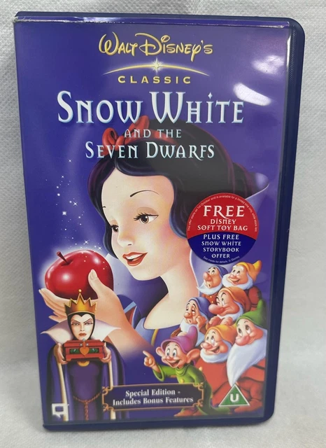 WALT DISNEY CLASSIC Snow White & The Seven Dwarfs 2001 VHS In Original ...