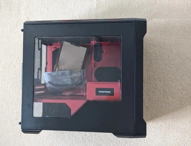 PHANTEKS ENTHOO EVOLV Itx (Mini-itx Chassis With Window - Black + Red ...