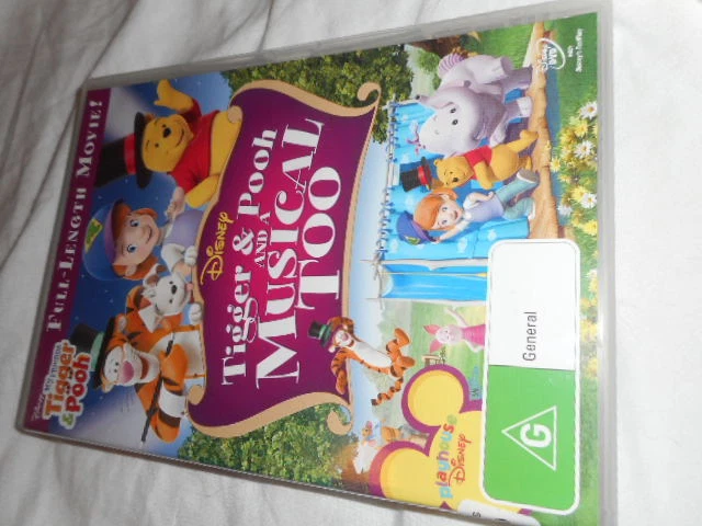 DISNEY TIGGER AND pooh and musical too dvd $12.06 - PicClick AU
