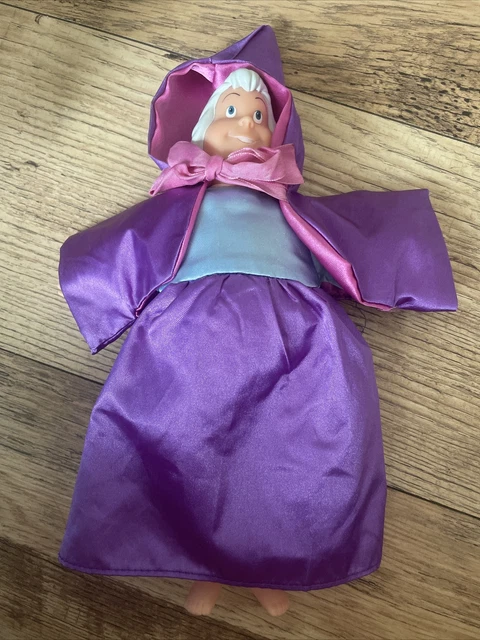 DISNEY PRINCESS SIMBA Cinderella Fairy Godmother Doll Child Plush toy ...