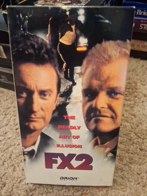 FX2 - THE Deadly Art of Illusion (VHS, 1991) Orion Release EP Mode ...