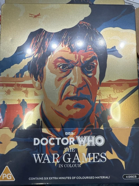DOCTOR WHO THE War games Blu Ray Steel book In Stock Now EUR 40,65 ...