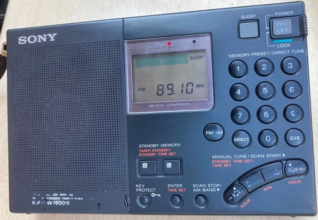 SONY ICF-SW7600G FM/LW/MW/SW With SSB World Band Shortwave Receiver Radio £62.00 - PicClick UK