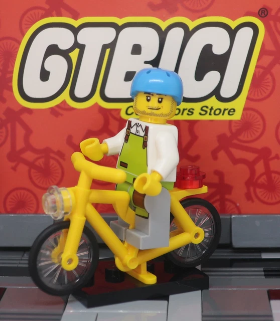 LEGO CITY MINIFIGURA `` CYCLIST ´´ Ref 60335 ORIGINAL LEGO EUR 6,95 ...