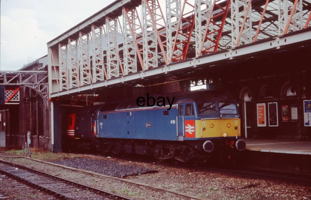 35MM RAILWAY SLIDE- BR Diesel Electric Class 47. 47853 @ Chester.. £3. ...
