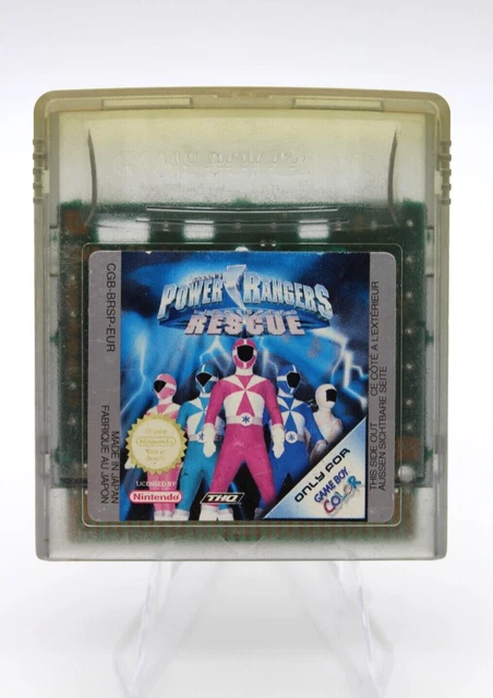 POWER RANGERS: LIGHTSPEED Rescue - Nintendo Gameboy Color Spiel EUR 12 ...