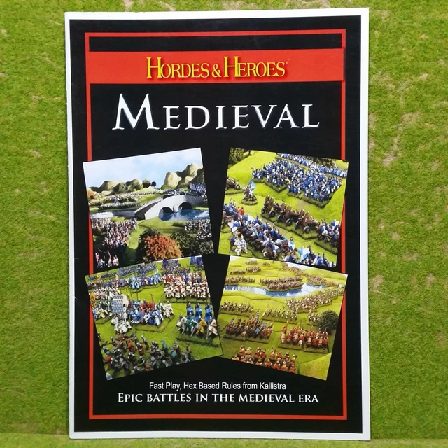 HORDES & HEROES MEDIEVAL.Fast Play Hex Based Epic Medieval Battles £8. ...
