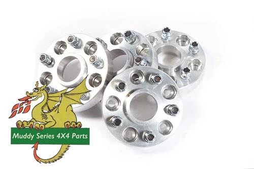 LAND ROVER DISCOVERY 2 Range Rover P38 30mm Wheel Spacer kit Silver ...