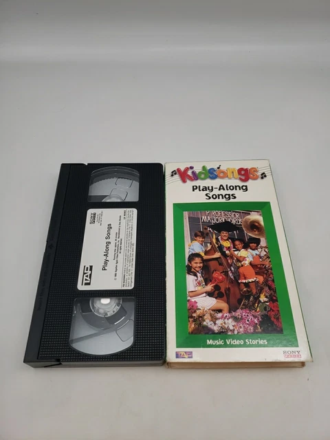 KIDSONGS PLAY-ALONG SONGS Children's Music Video Stories (VHS, TESTED ...