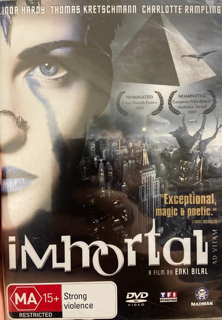 IMMORTAL NEW REGION 4 DVD (2004 Enki Bilal / Linda Hardy sci-fi fantasy movie) $39.95 - PicClick AU