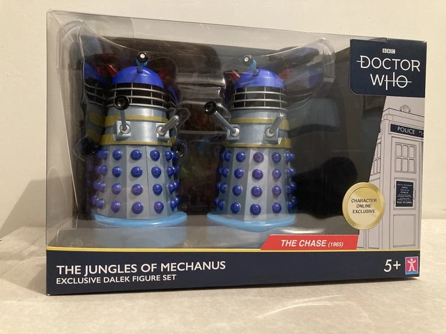 DOCTOR WHO CHARACTER The Jungles Of Mechanus Dalek Figure Set Daleks ...