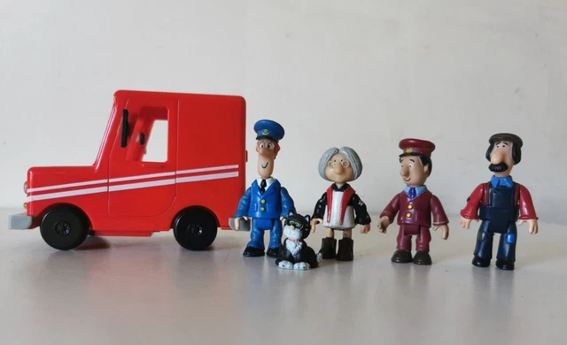 POSTMAN PAT FIGURES 3" Jess Mrs Goggins Ajay Ted Glen Post Van £17.31 ...
