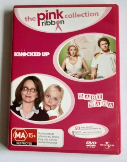 KNOCKED UP + Baby Mama Movie PAL 2 Disc MA15+ DVD Region 4 VGC $6.49 ...