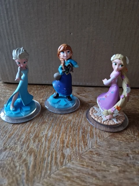DISNEY INFINITY - Frozen Tangled Elsa Anna Rapunzel Bundle £13.99 ...