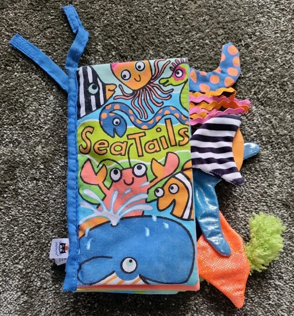 JELLYCAT CLOTH BOOK Sea Tails -Sensory £1.16 - PicClick UK