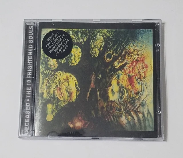 DECEASED : THE 13 Frightened Souls EP CD (Relapse, 1992) -- TRES BON ...