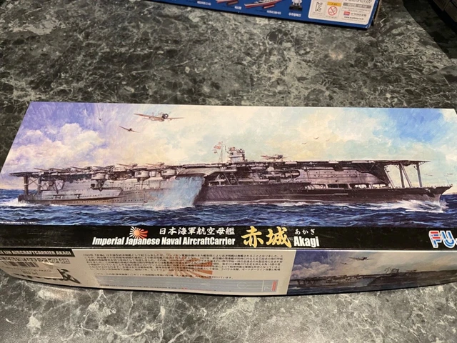 1/700 FUJIMI AKAGI aircraft carrier and aircraft set $40.00 - PicClick AU