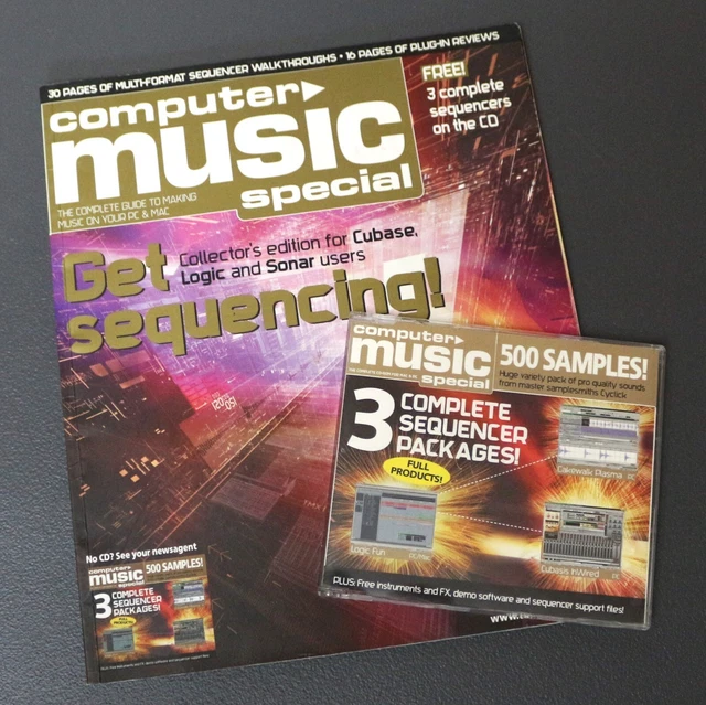 COMPUTER MUSIC MAGAZINE Special Issue Collector's Edition 2001 CD-ROM ...