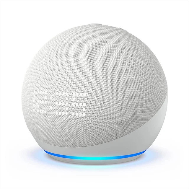 ALL NEW ECHO DOT 5th Gen 2022 Release With Clock Smart Speaker ALL NEW ECHO DOT 5th Gen 2022 Release With Clock Smart Speaker