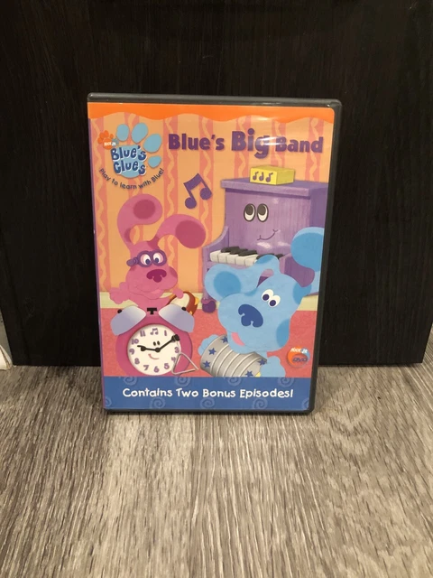 BLUE’S CLUES - Blues Big Band (DVD, 2003) Nickelodeon Nick Jr. $14.24 ...