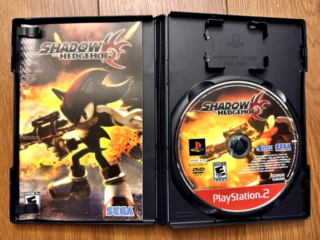 SHADOW THE HEDGEHOG PlayStation 2 Video Game Greatest Hits 2006 CIB ...