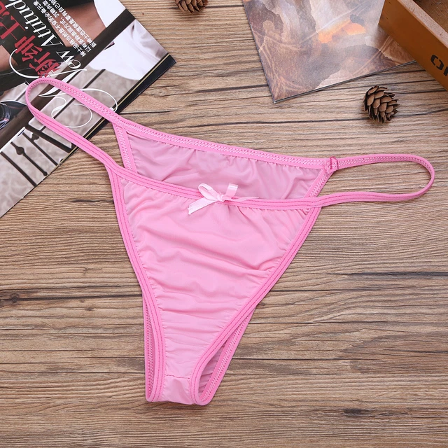 Sexy Mens Lingerie Tanga Bikini Briefs Smooth Panties Thong Underwear