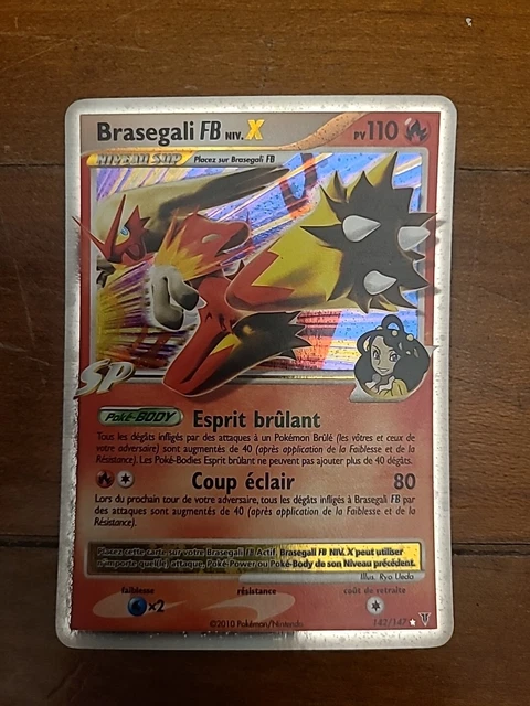 CARTE POKÉMON BRASEGALI Niv.X 142/147 EUR 7,50 - PicClick FR