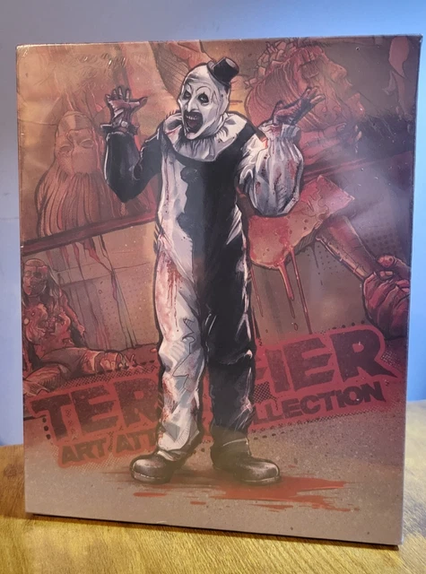 TERRIFIER 1 2 3 - Boxset - Art Attack - Limited OOP 4K & Blu-ray - New ...